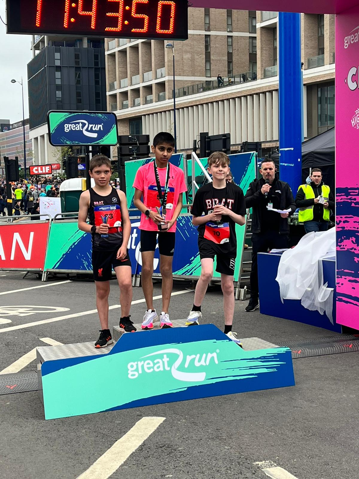 BRAT Juniors @ the Junior Great Birmingham Run – BRAT Club