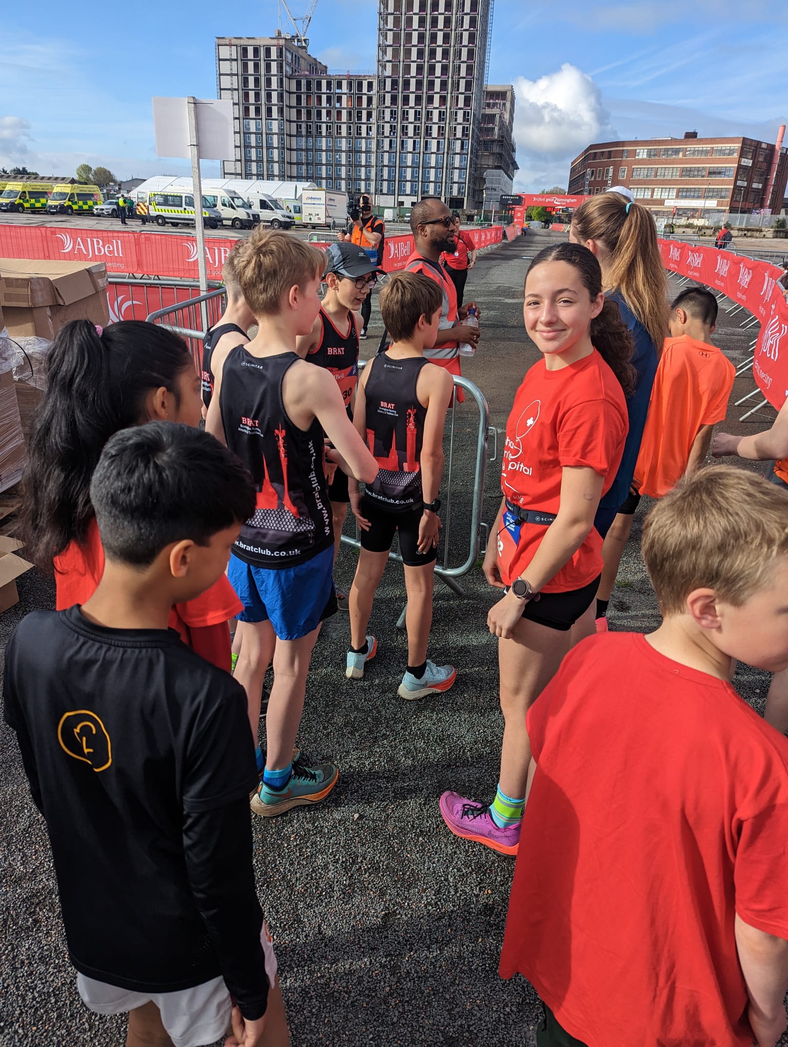 BRAT Athletes @ Junior Great Birmingham Run – BRAT Club